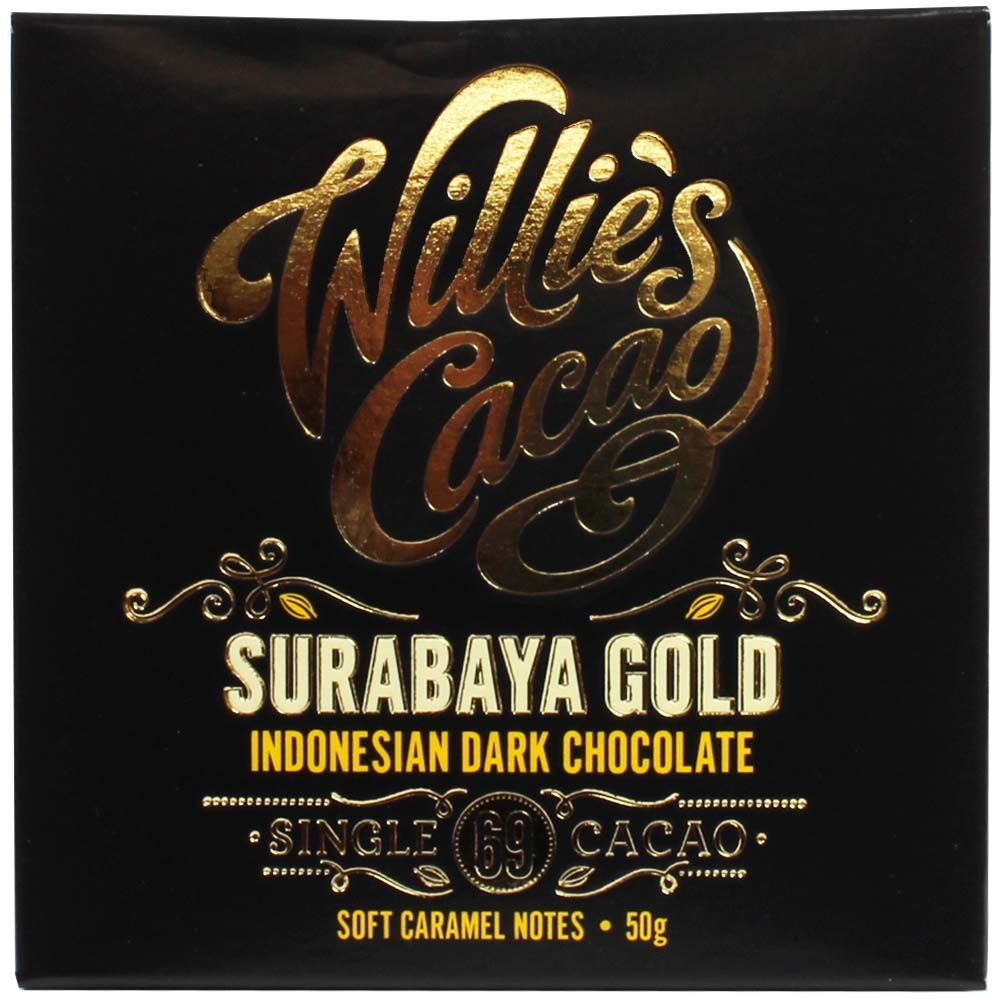 Willies: Surabaya Gold - Indonesian Dark Chocolate 69%