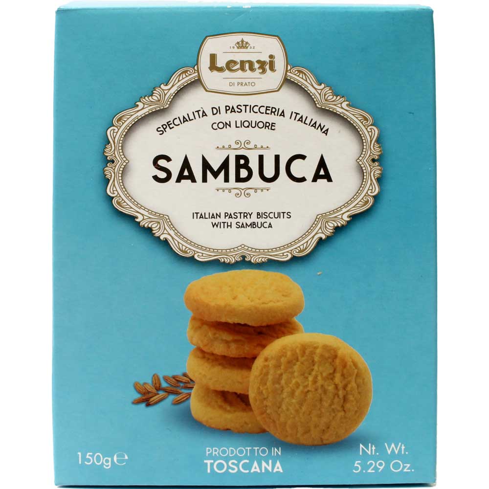 LENZI: Shortbread cookies with sambuca & anise from Italy 🇮🇹| buy