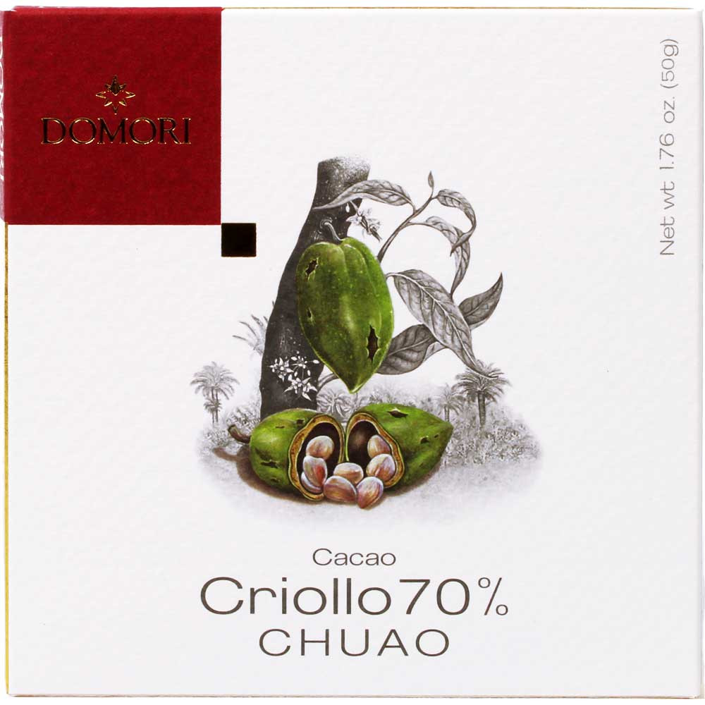 DOMORI "Chuao" 70% Chocolat ⭐ Cacao Criollo! Achetez ici