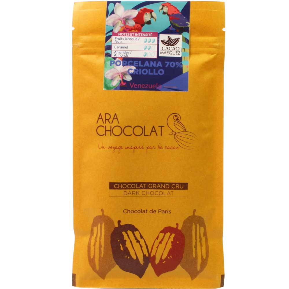 ARA: Porcelana Criollo 70% dunkle Schokolade Venezuela