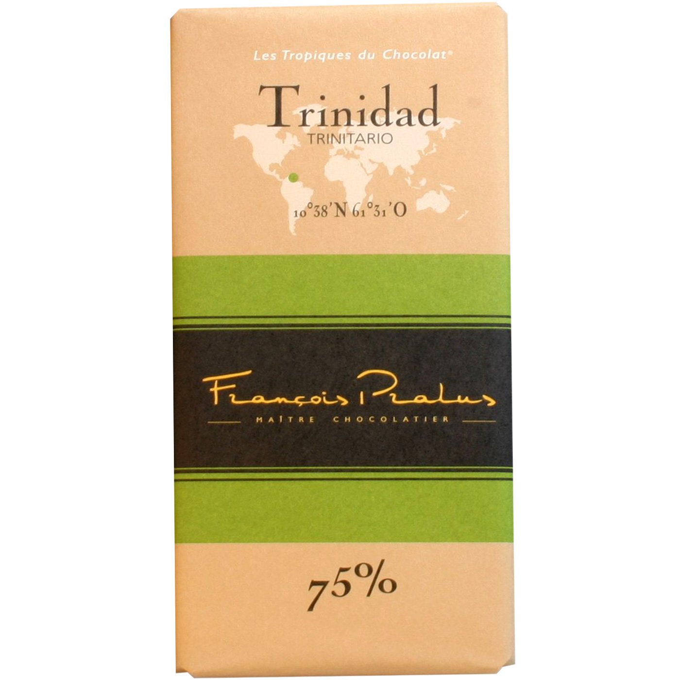 PRALUS: Trinidad Trinitario 75% chocolate | Buy online here