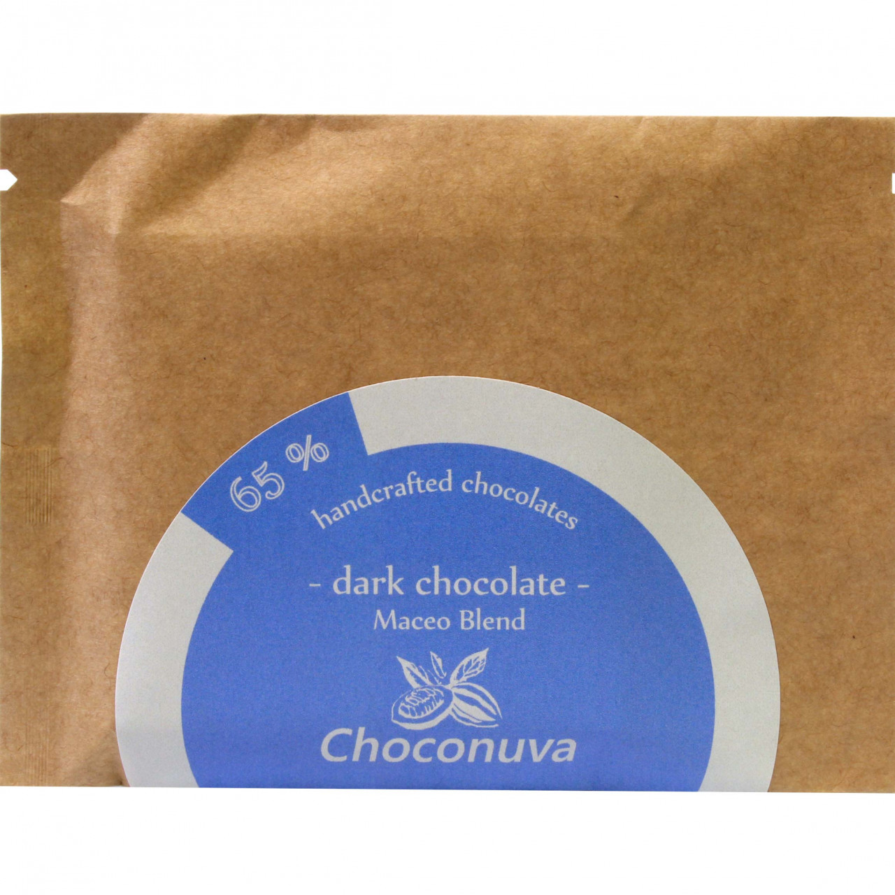 Choconuva: "Dark Milk Chocolate" 65% dunkle Milchschokolade